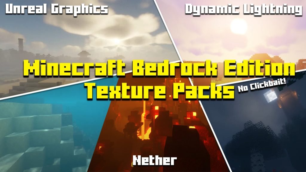 Top 5 Texture Packs Minecraft Bedrock Edition 1.21.61